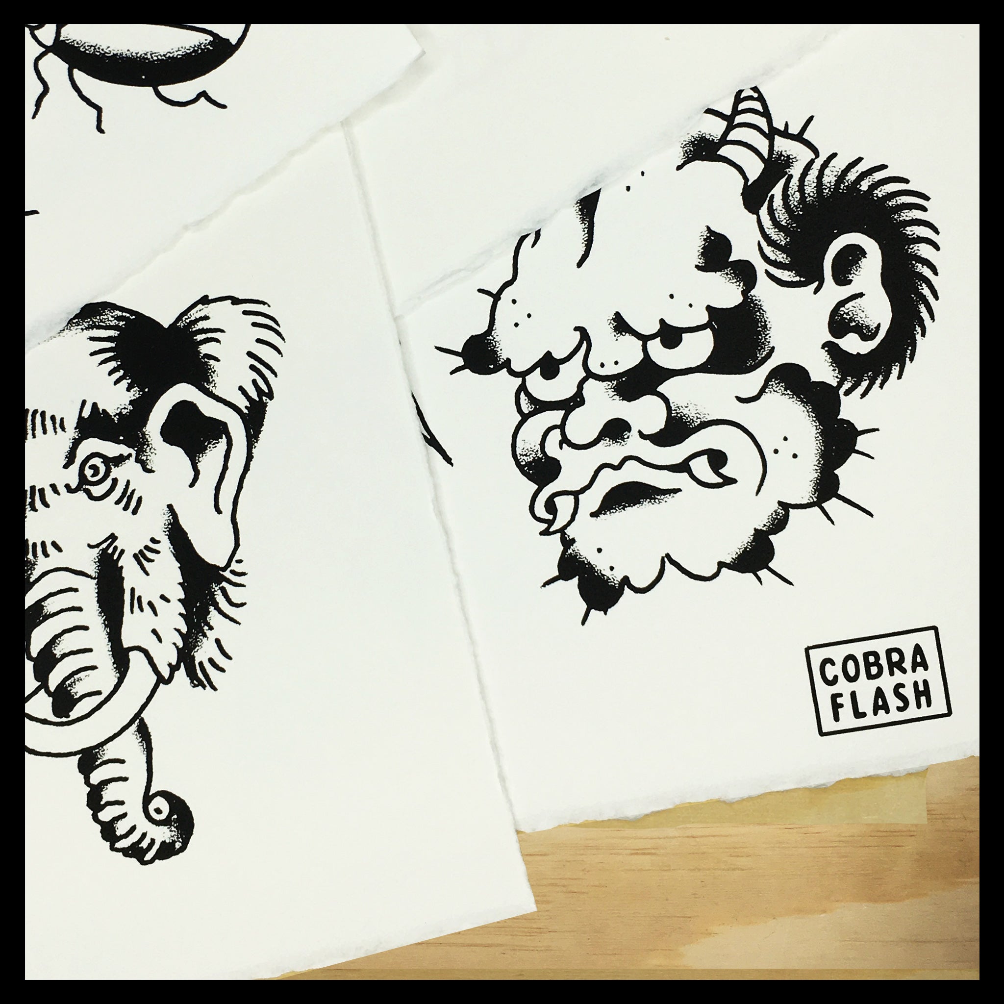 Cobra Flash Set 4 – King Cobra Print